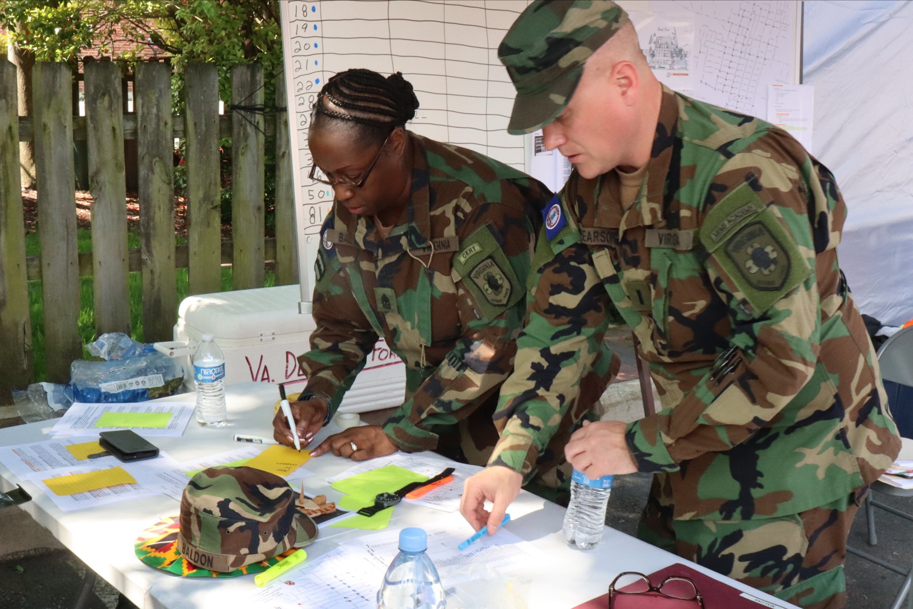 Meet the VDF: 1st Sgt. Alnita V. Baldon – Virginia Defense Force